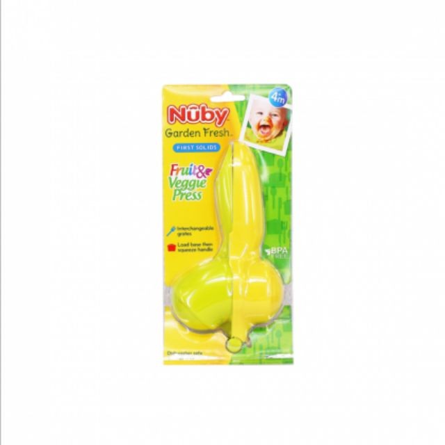 NUBY GARDEN FRESH FOOD BABY FRUIT & VEGGIE PRESS | Baby Kingdom Pte Ltd