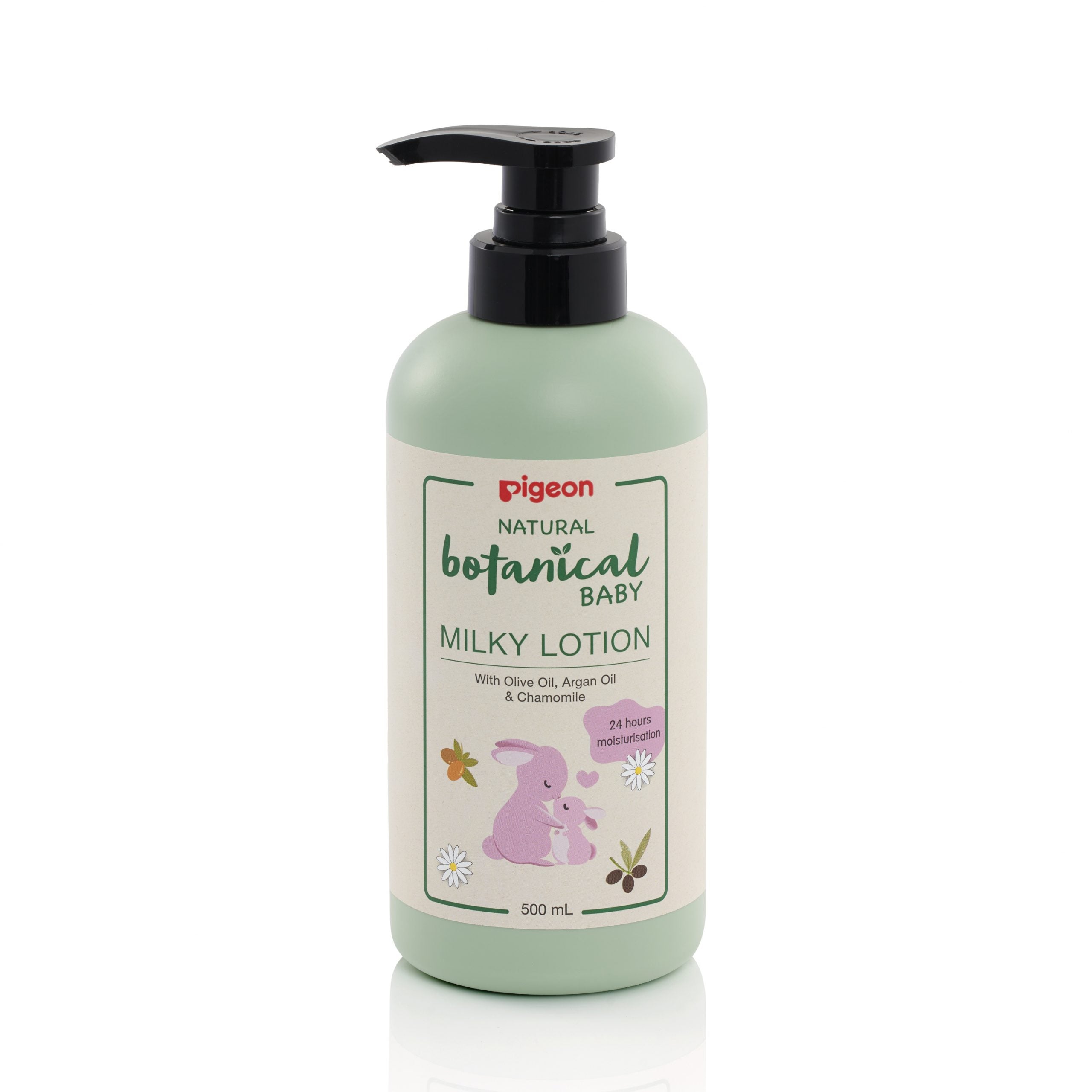 Pigeon Natural Botanical Skincare - Milky Lotion 500ml | Baby Kingdom ...