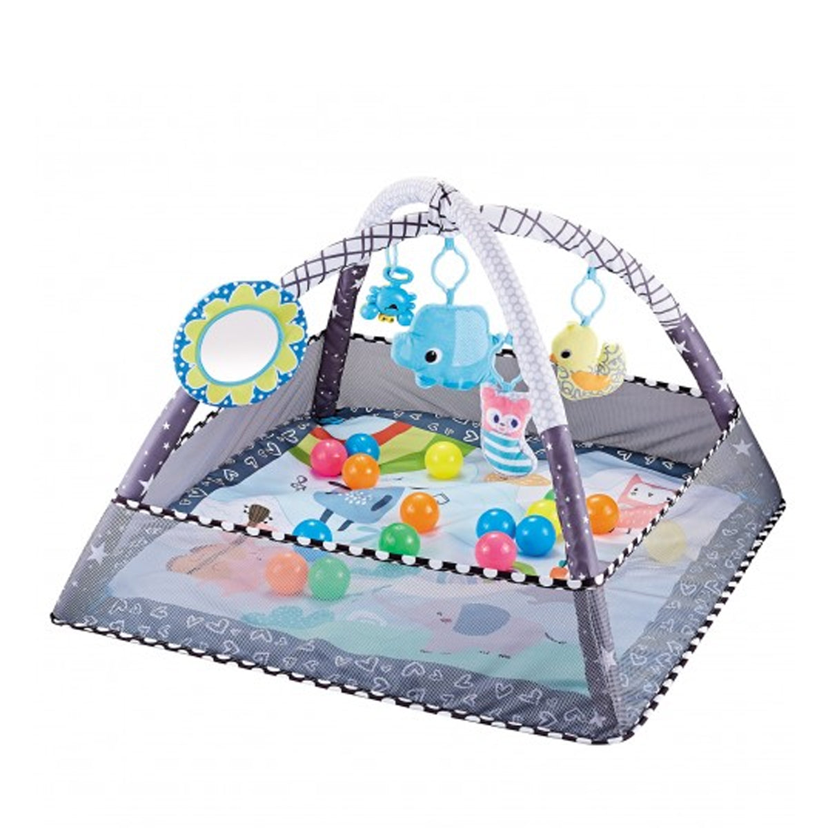 Lucky Baby 2 In 1 Zoo Playgym (promo) | Baby Kingdom Pte Ltd