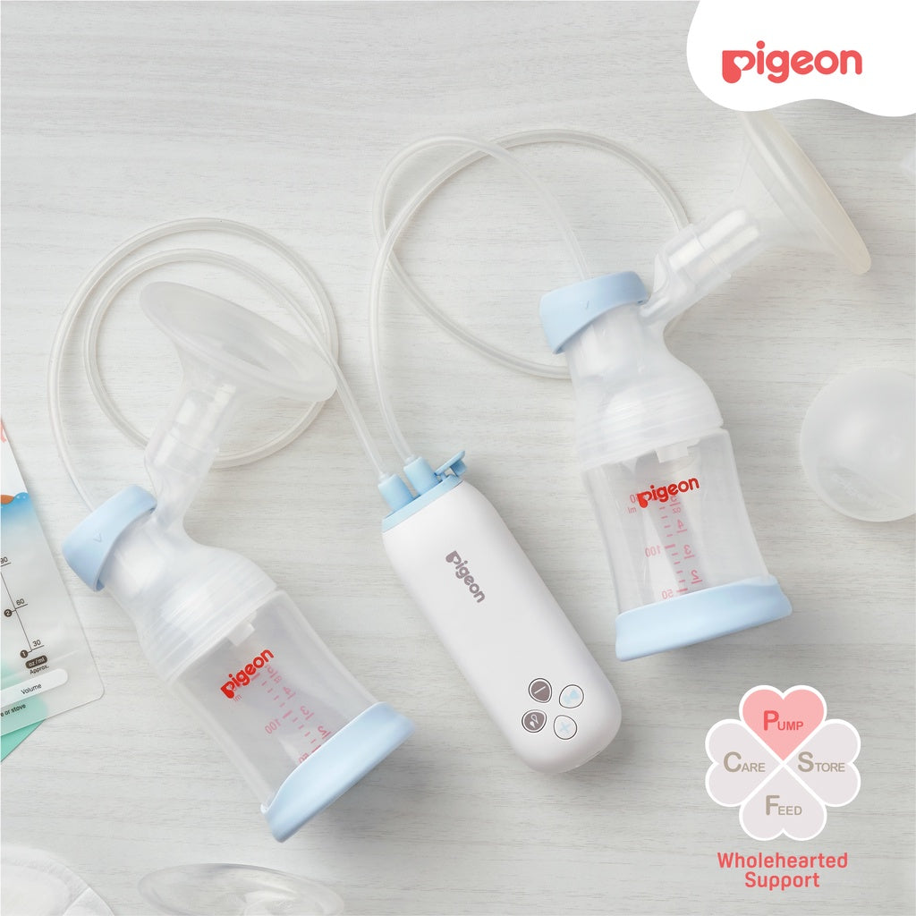 Pigeon GoMini™ Plus Electric Double Breast Pump | Baby Kingdom Pte Ltd