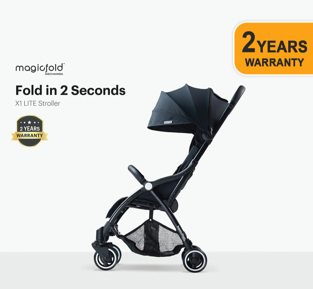 Hamilton X1 Lite MagicFold Stroller ( 2 Years Warranty ) | Baby Kingdom ...