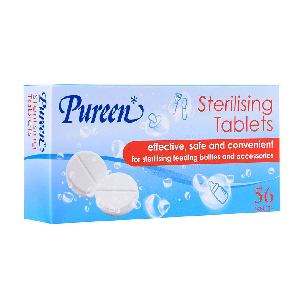 Pureen Sterilising Tablets 56's | Baby Kingdom Pte Ltd