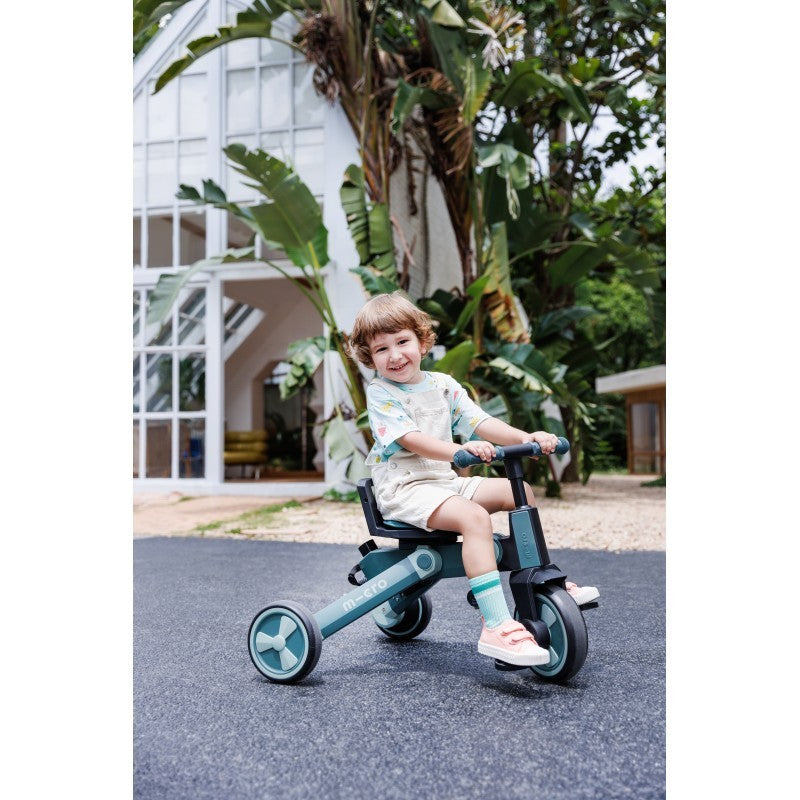 Micro Tricycle 7-in-1 Toddler 3-Wheel Balance Bike, Push Ride-On, Kids ...