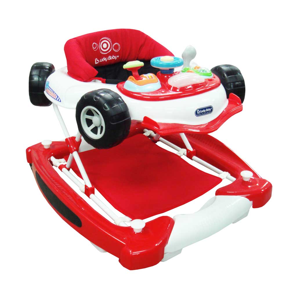 Lucky Baby Racer Plus 2 in 1 Baby Walker/Rocker | Baby Kingdom Pte Ltd