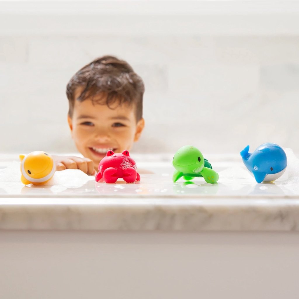 Munchkin Ocean Bath Squirts - 4pcs | Baby Kingdom Pte Ltd