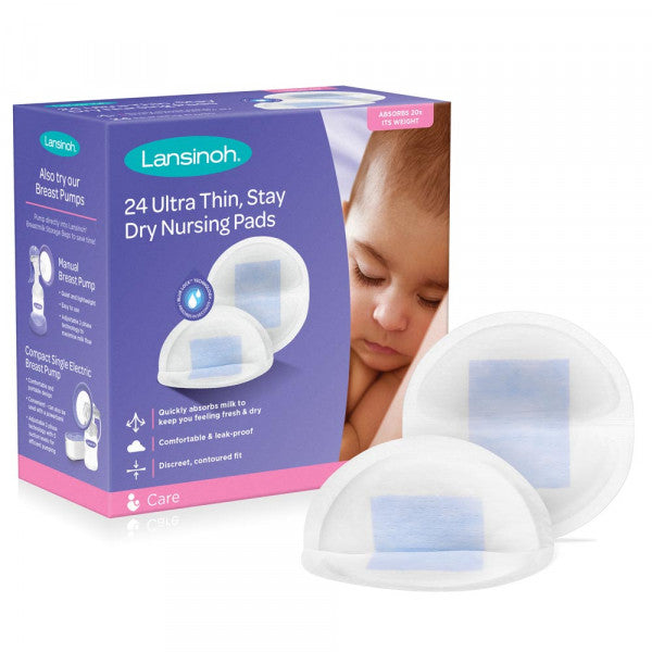 Lansinoh Disposable Nursing Pads (24 Pads Per Box) | Baby Kingdom Pte Ltd